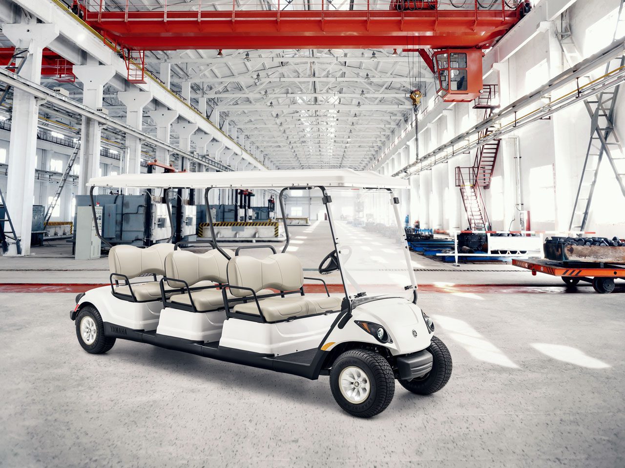 Yamaha 6 Seater Electric Passenger Vehicle Cart | Concierge