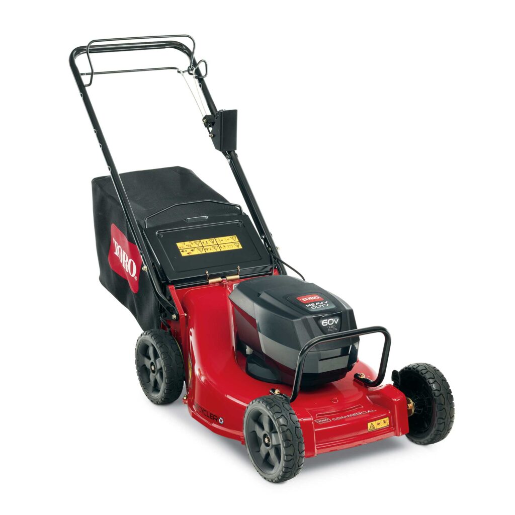 Toro 60V Electric Heavy Duty Push Mower | Two Batteries inc.