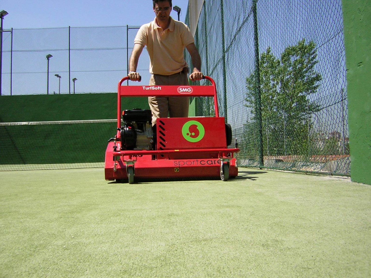 SMG TurfSoft TS2 | Artificial Turf Cleaner Walk Behind - Artificial ...