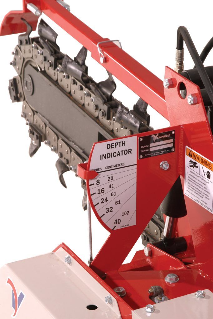 Ventrac Trencher Tractor Attachment | Trenching Easier