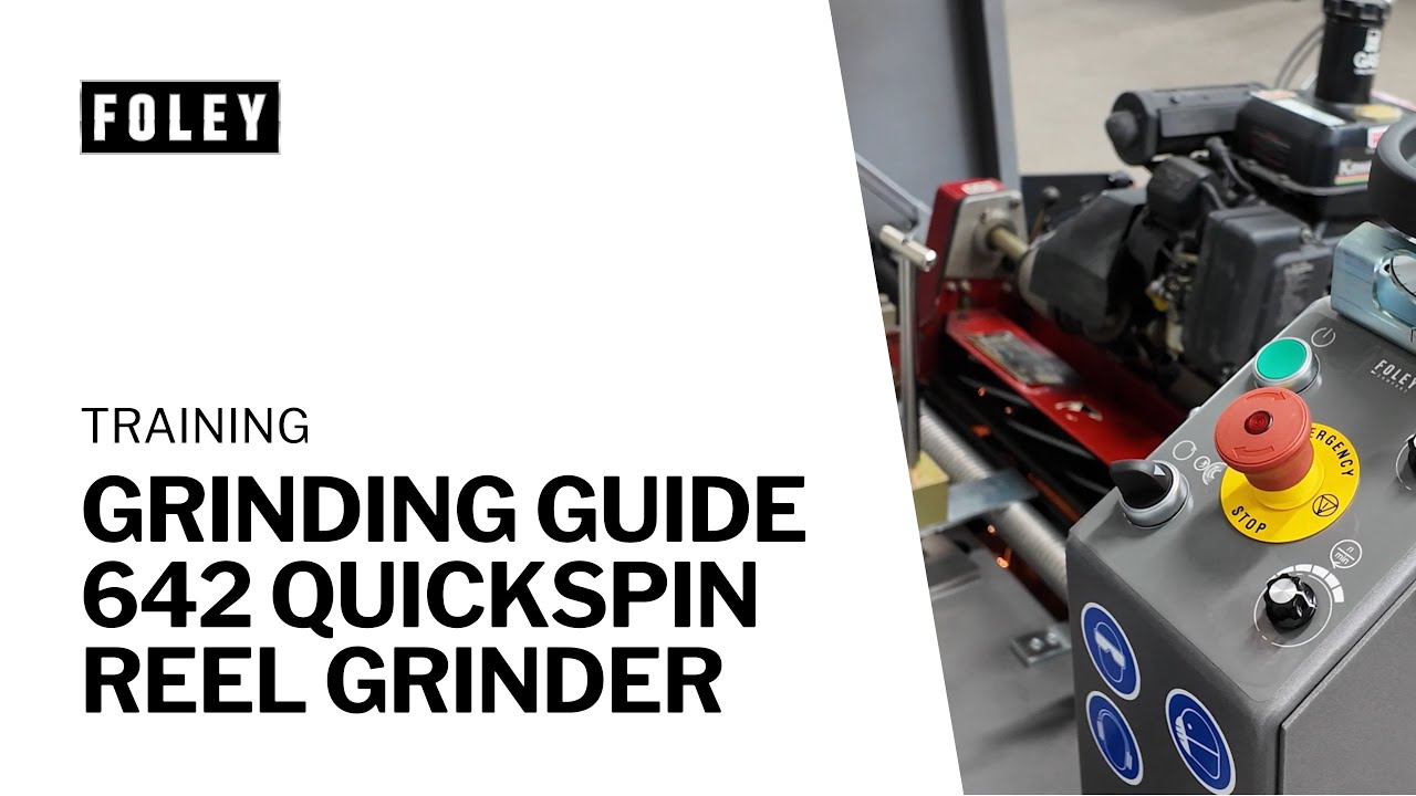 Foley 642 QuickSpin Reel Grinder Training - Parkland - Lawn & Land ...